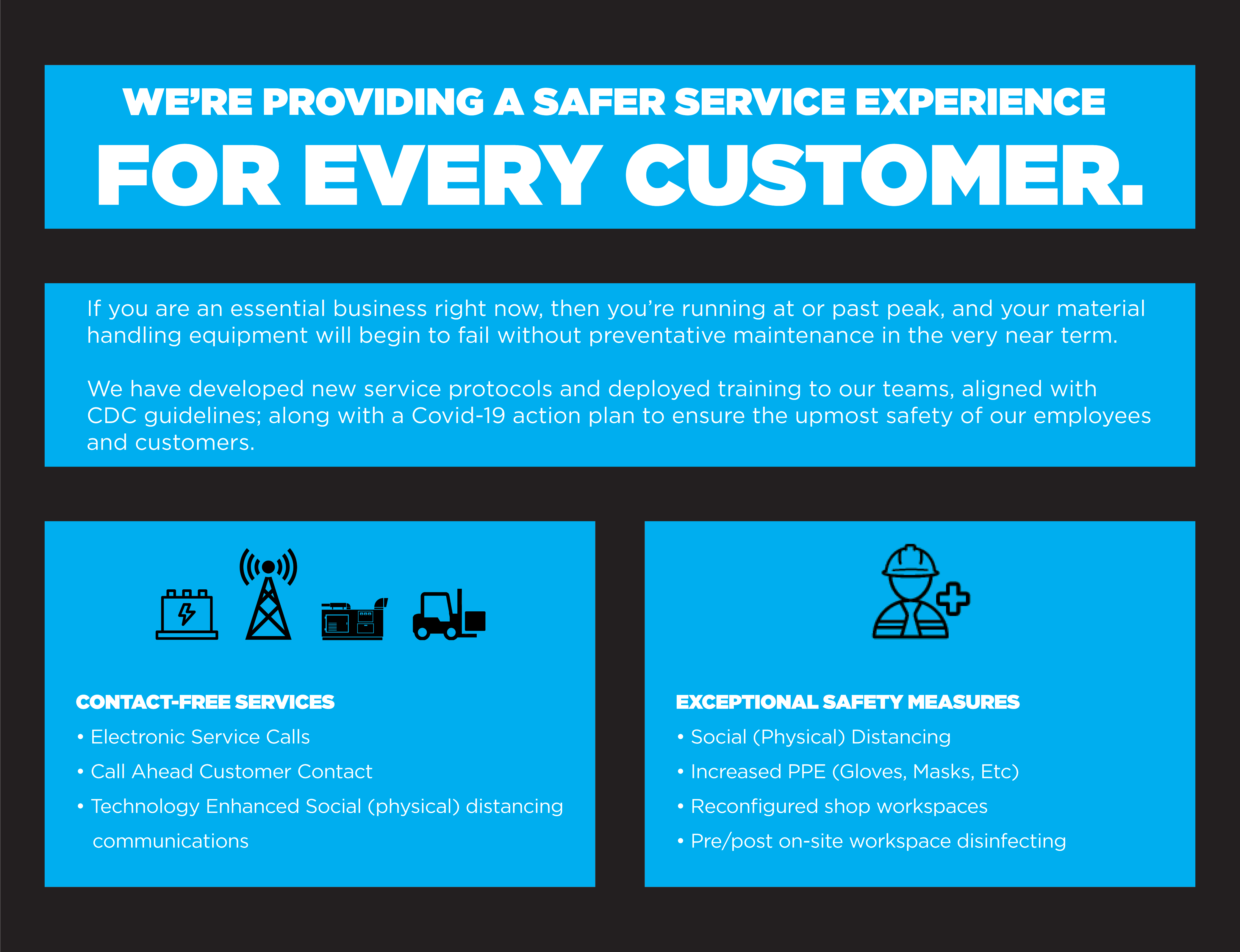 Enhanced Safety & Service Protocol